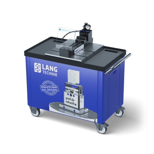 51111: Makro•4Grip Stamping Jaws incl. 4 stamping inserts | LANG Technik